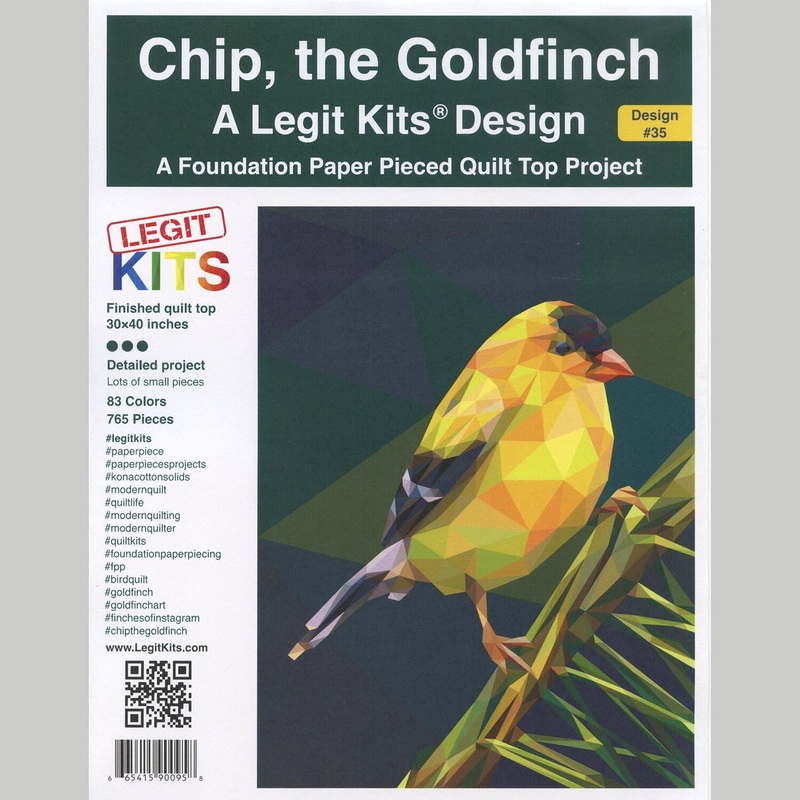 Chip the Goldfinch Quilt Pattern - Quilting Fabrics, Sewing Tools ...