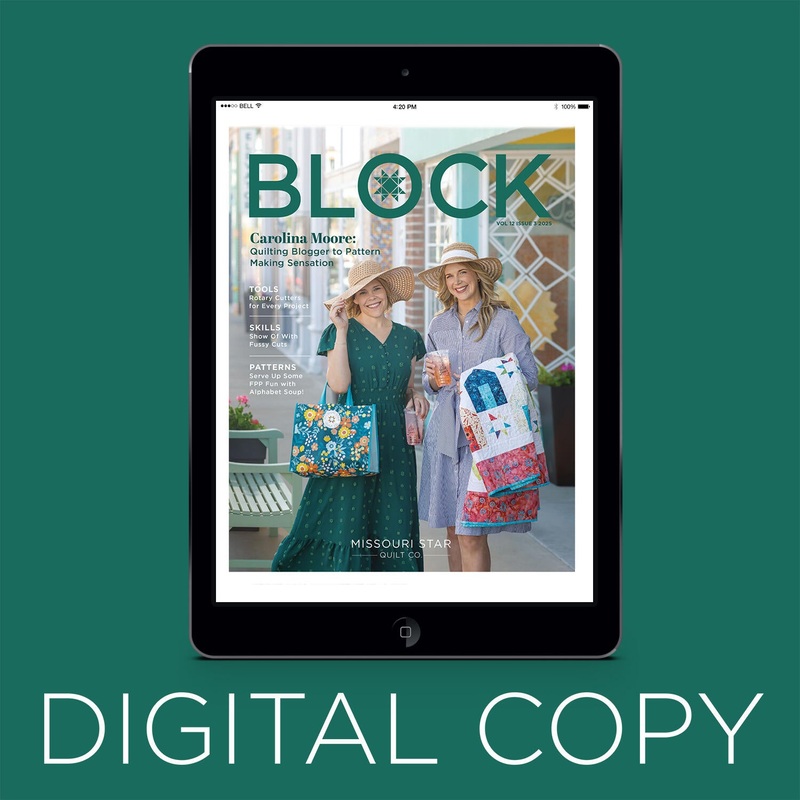 Digital Download - BLOCK Magazine 2025 Volume 12 Issue 3 - Quilting ...