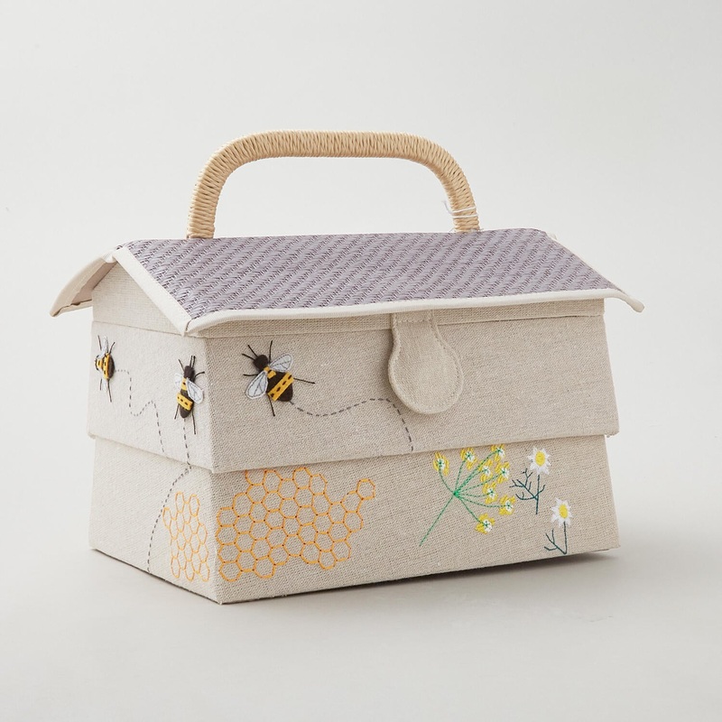 Bee Hive Sewing Box - Quilting Fabrics, Sewing Tools, Embroidery ...