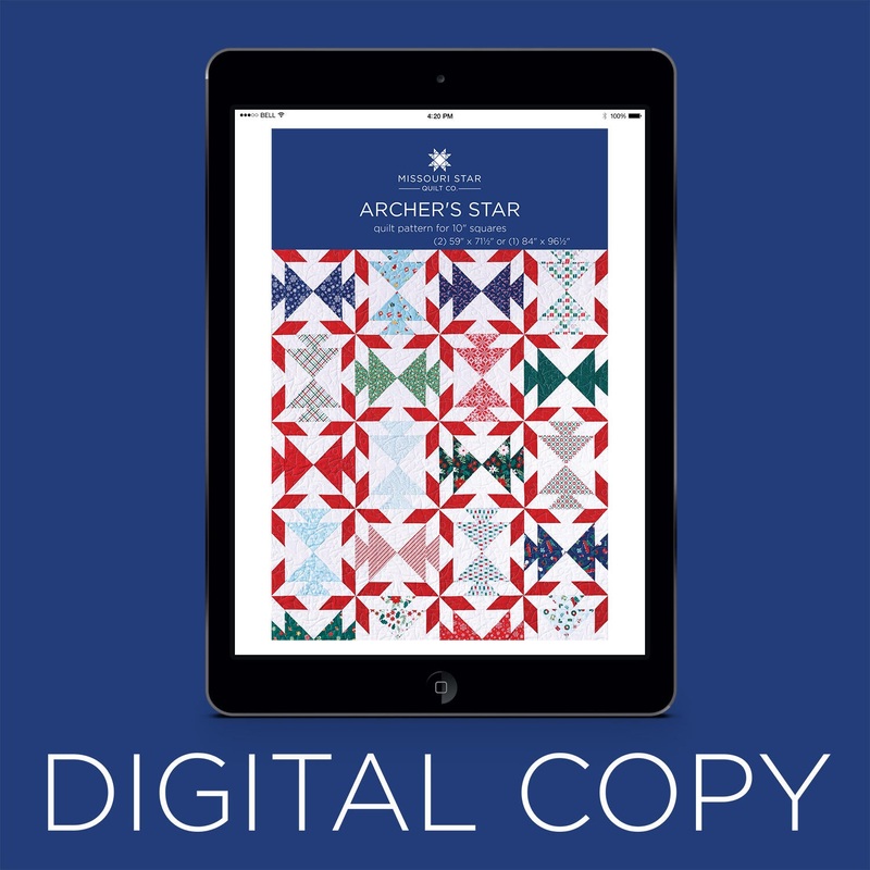 Digital Download - Archer's Star Quilt Pattern by Missouri Star ...