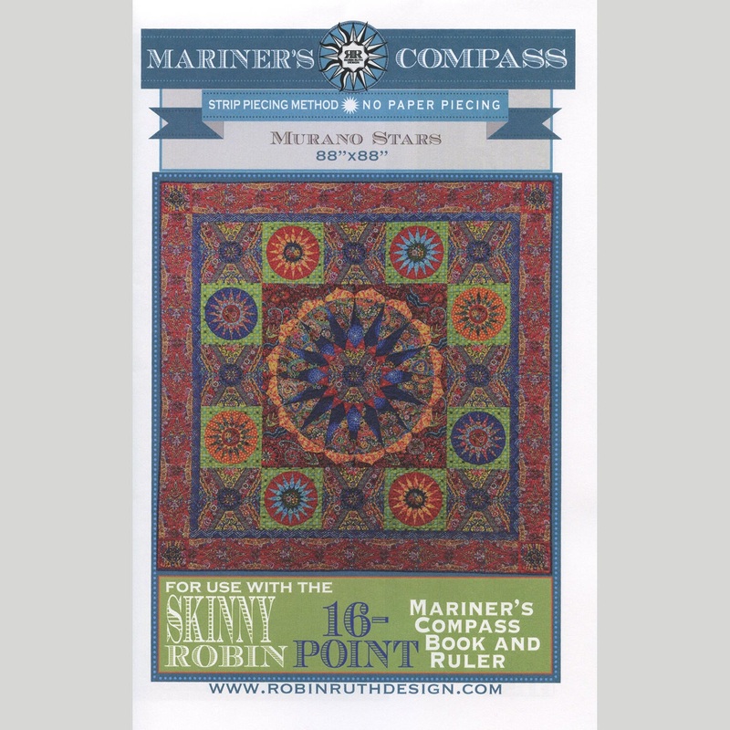 Murano Stars Quilt Pattern - Quilting Fabrics, Sewing Tools, Embroidery ...