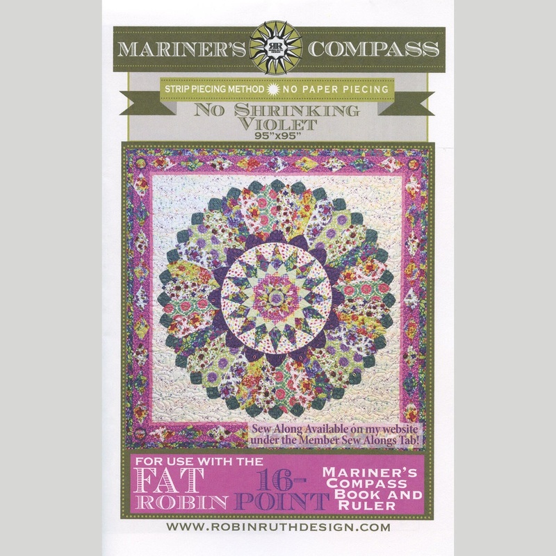No Shrinking Violet Quilt Pattern - Quilting Fabrics, Sewing Tools ...