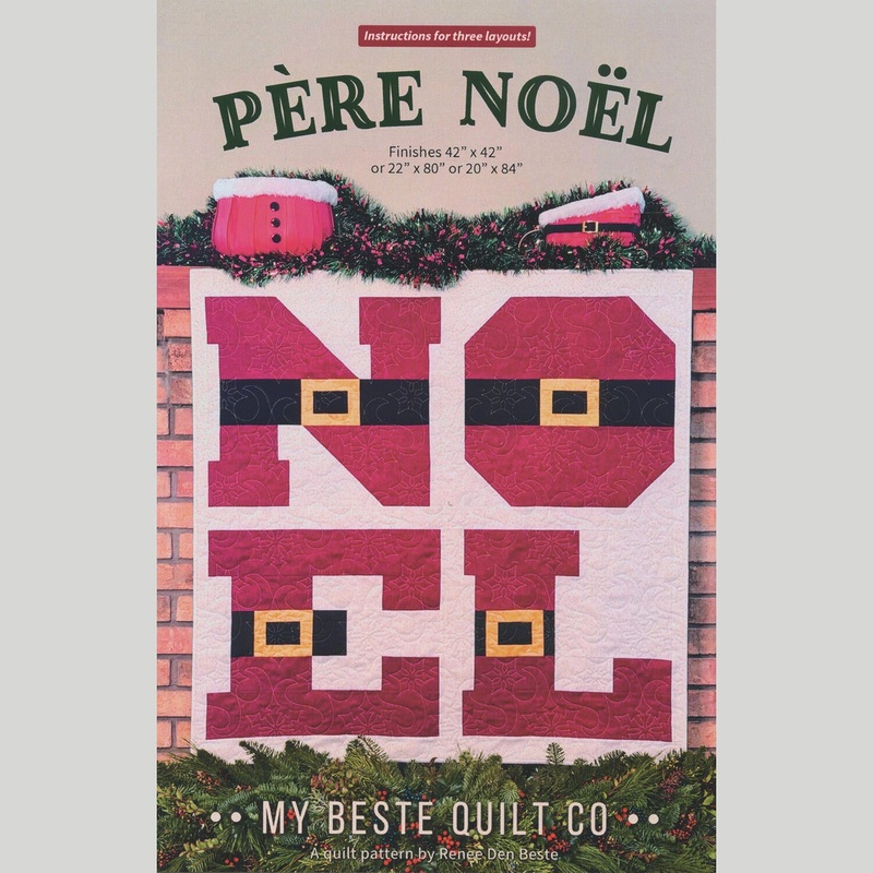 Pere Noel Quilt Pattern - Quilting Fabrics, Sewing Tools, Embroidery ...