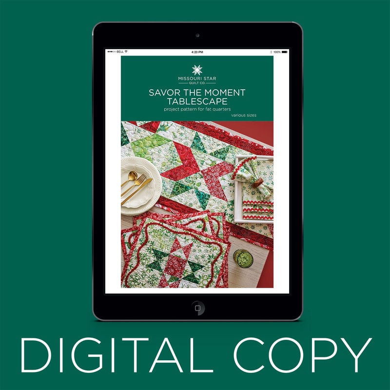 Digital Download - Savor the Moment Tablescape Quilt Pattern by ...