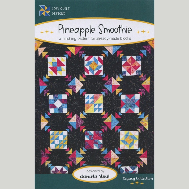 Pineapple Smoothie Quilt Pattern - Quilting Fabrics, Sewing Tools ...