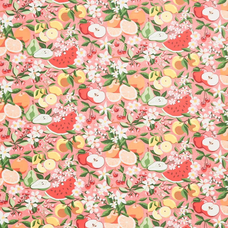 Fruit Loop - Fruit Flowers Lilly Pilly Yardage - Quilting Fabrics ...