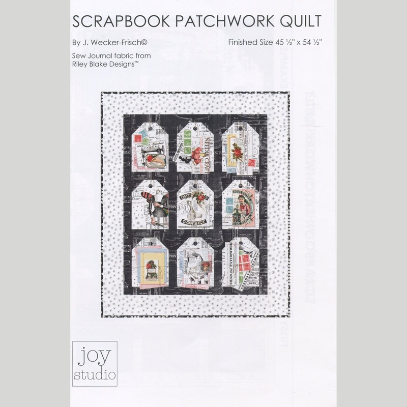 Scrapbook Patchwork Quilt Pattern - Quilting Fabrics, Sewing Tools ...