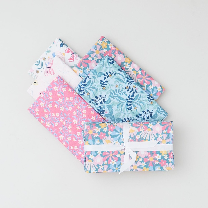 Emma Favorites 5 Piece Fat Quarter Bundle - Quilting Fabrics, Sewing ...