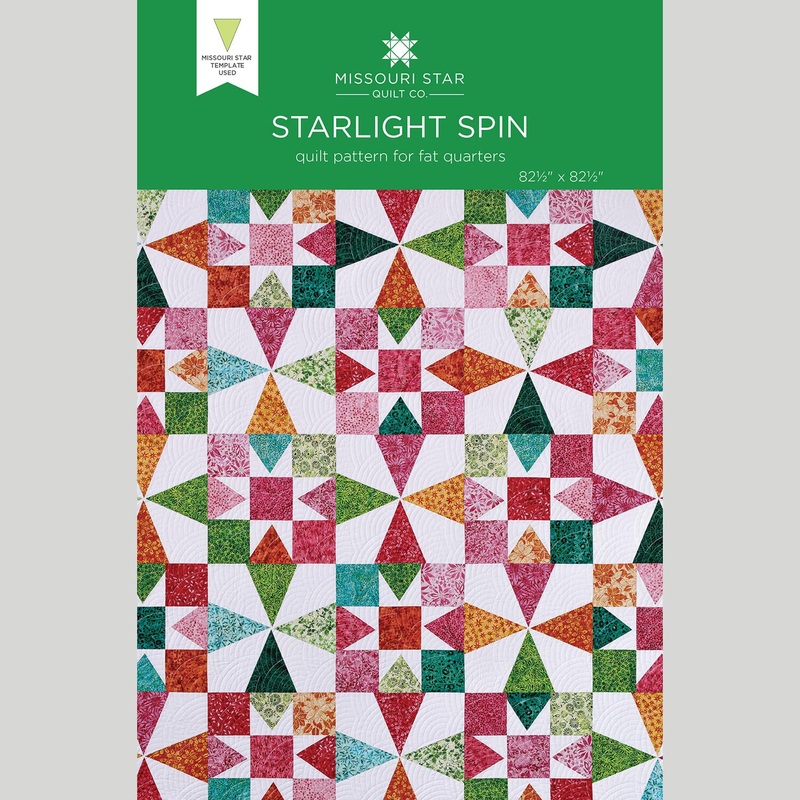 Starlight Spin Quilt Pattern by Missouri Star - Quilting Fabrics ...