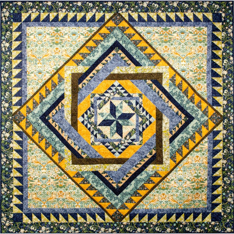 Entangled Round-About Quilt Kit - Quilting Fabrics, Sewing Tools ...