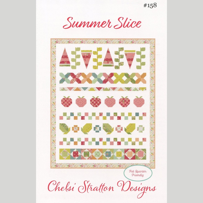 Summer Slice Quilt Pattern - Quilting Fabrics, Sewing Tools, Embroidery ...