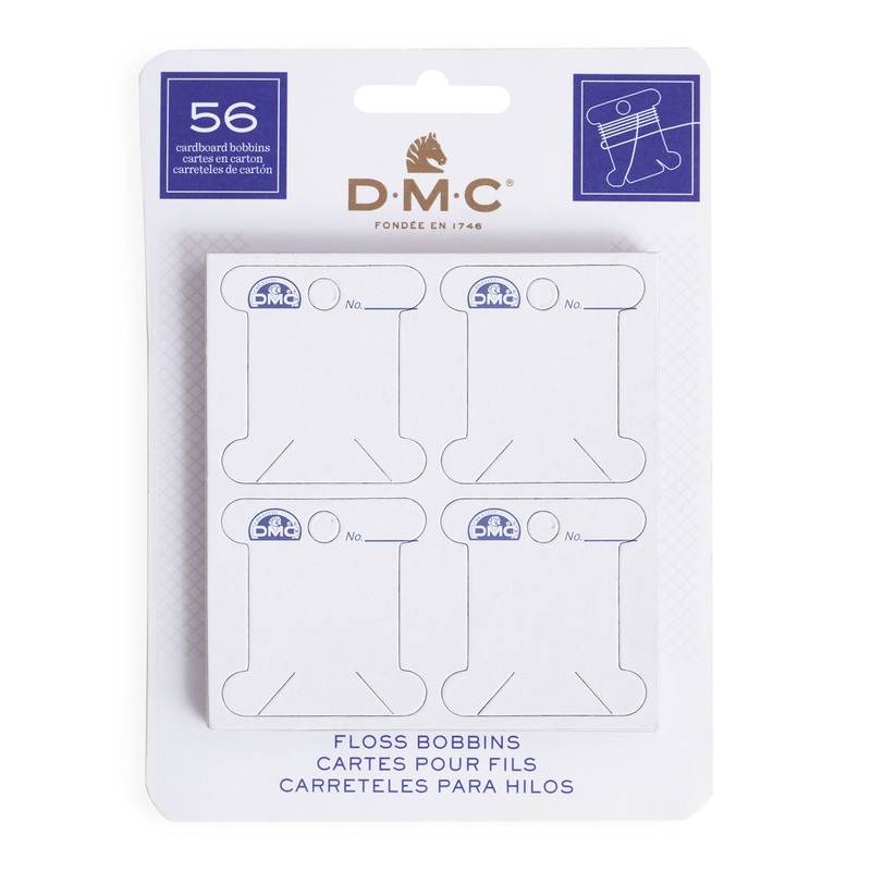 DMC Cardboard Bobbins - Quilting Fabrics, Sewing Tools, Embroidery ...