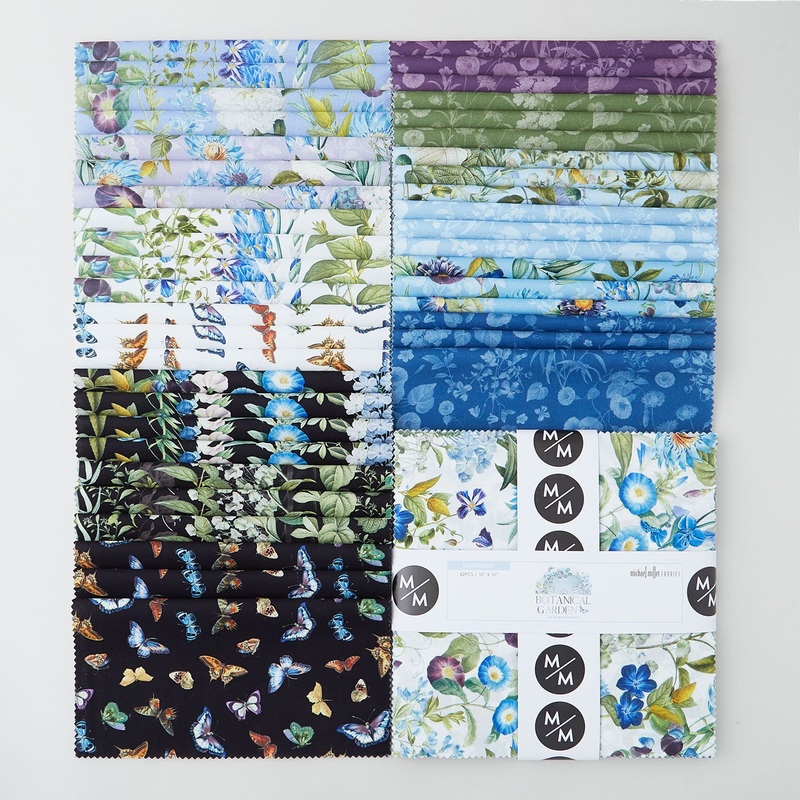 Botanical Garden Favorites 10" Squares - Quilting Fabrics, Sewing Tools ...