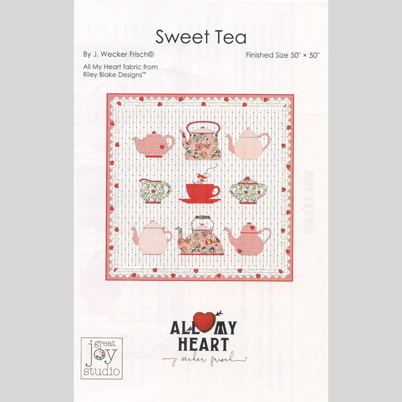 Sweet Tea Quilt Pattern - Quilting Fabrics, Sewing Tools, Embroidery ...