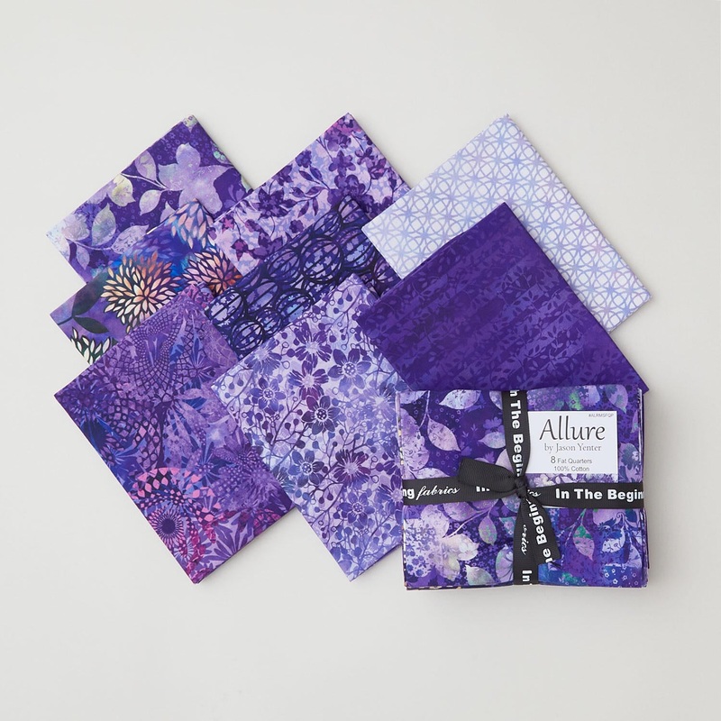 Allure Purple Fat Quarter Bundle - Quilting Fabrics, Sewing Tools ...