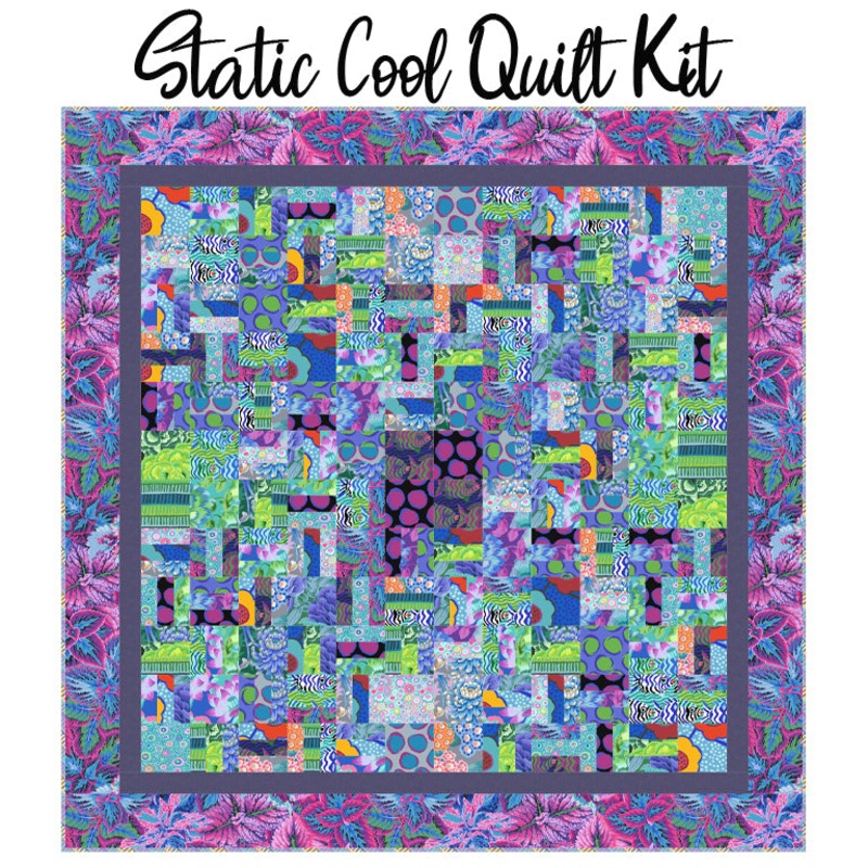 Static Cool Quilt Kit with Kaffe Fassett Collective Fall 2025 from Free ...