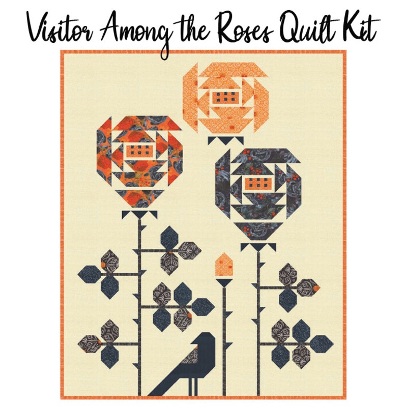 Visitor Among the Roses Quilt Kit with Coven from Moda - Quilting ...