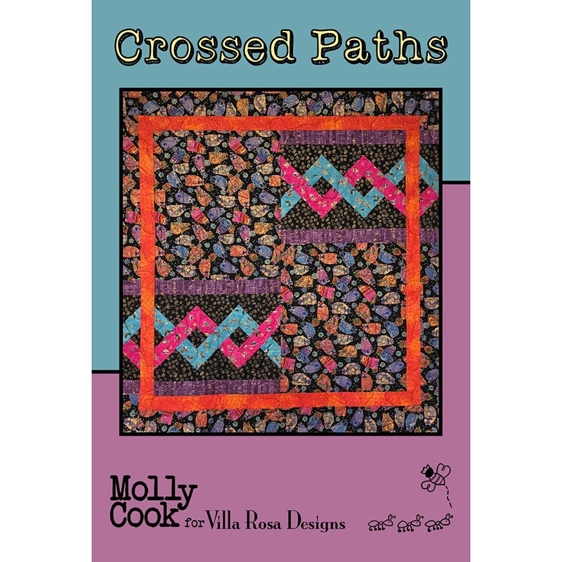 Crossed Paths Quilt Pattern - Quilting Fabrics, Sewing Tools ...