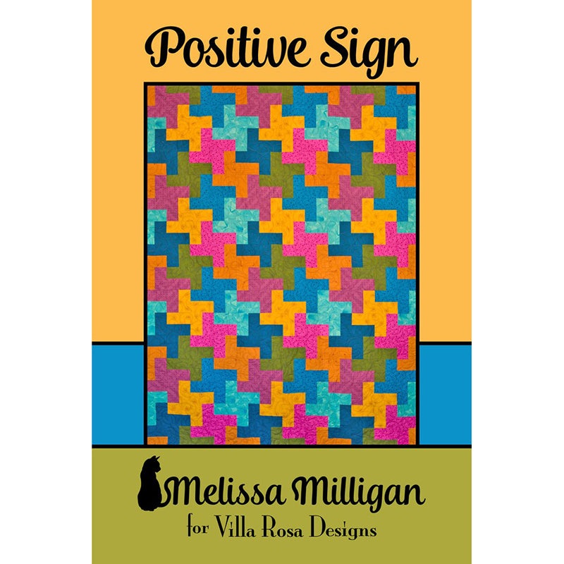 Positive Sign Quilt Pattern - Quilting Fabrics, Sewing Tools ...