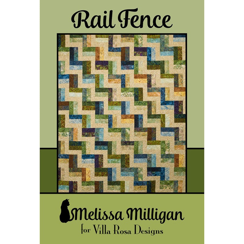 Rail Fence Quilt Pattern - Quilting Fabrics, Sewing Tools, Embroidery ...