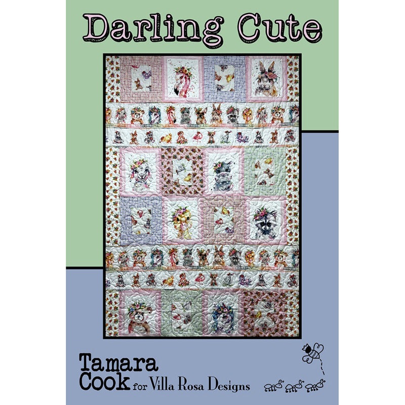 Darling Cute Quilt Pattern - Quilting Fabrics, Sewing Tools, Embroidery ...
