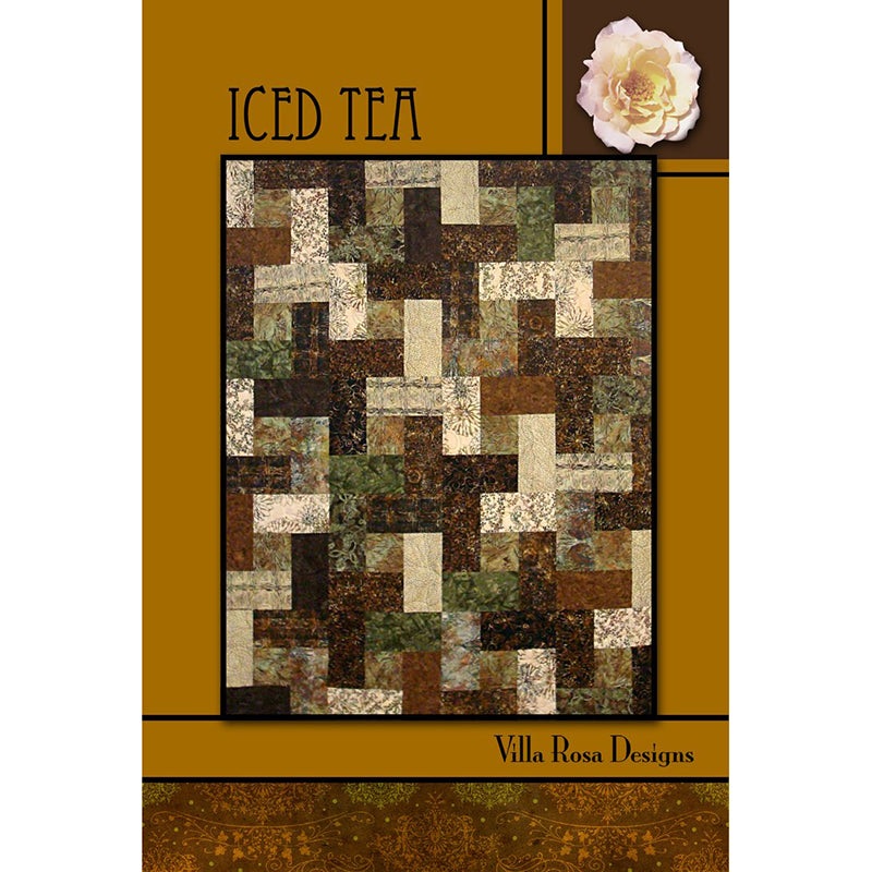 Iced Tea Quilt Pattern - Quilting Fabrics, Sewing Tools, Embroidery ...