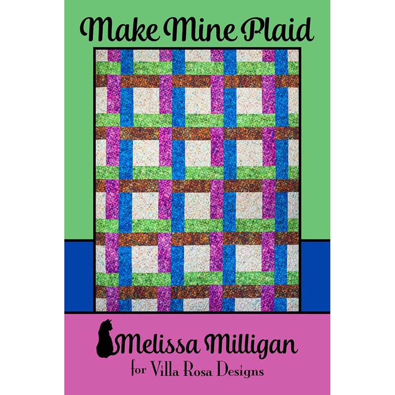 Make Mine Plaid Quilt Pattern PDF Download - Quilting Fabrics, Sewing ...
