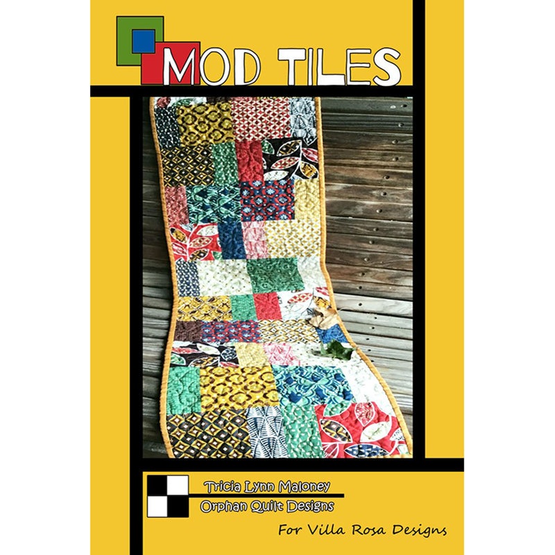 Mod Tiles Quilt Pattern - Quilting Fabrics, Sewing Tools, Embroidery ...