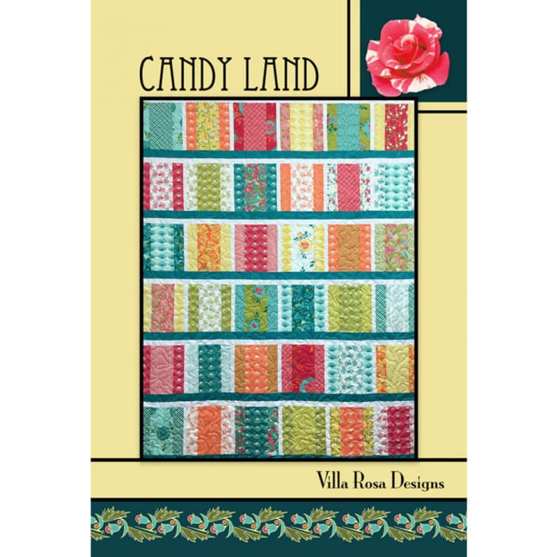 Candy Land Quilt Pattern PDF Download - Quilting Fabrics, Sewing Tools ...