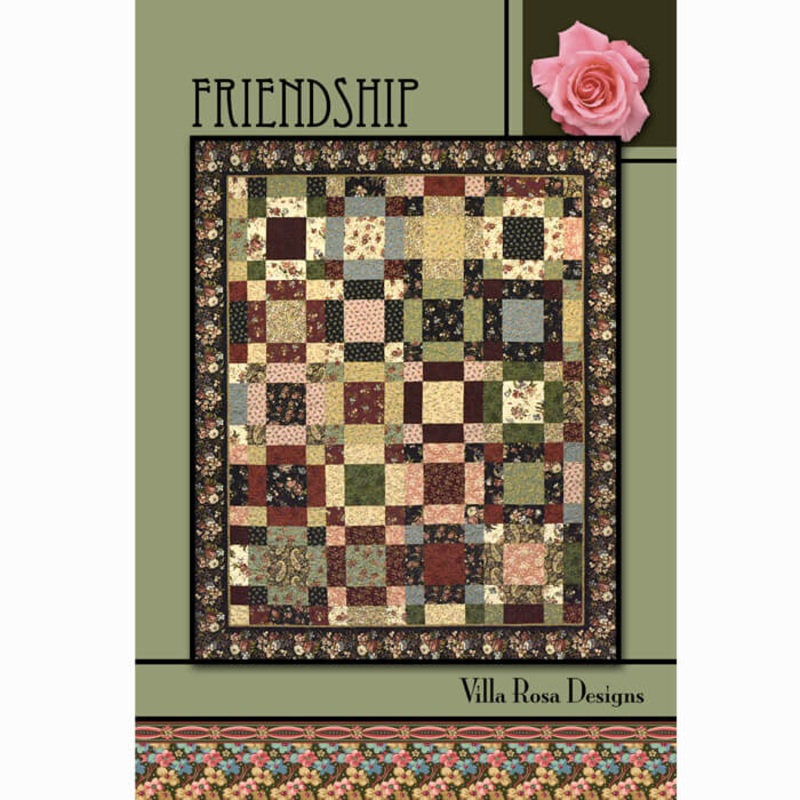 Friendship Quilt Pattern PDF Download - Quilting Fabrics, Sewing Tools ...
