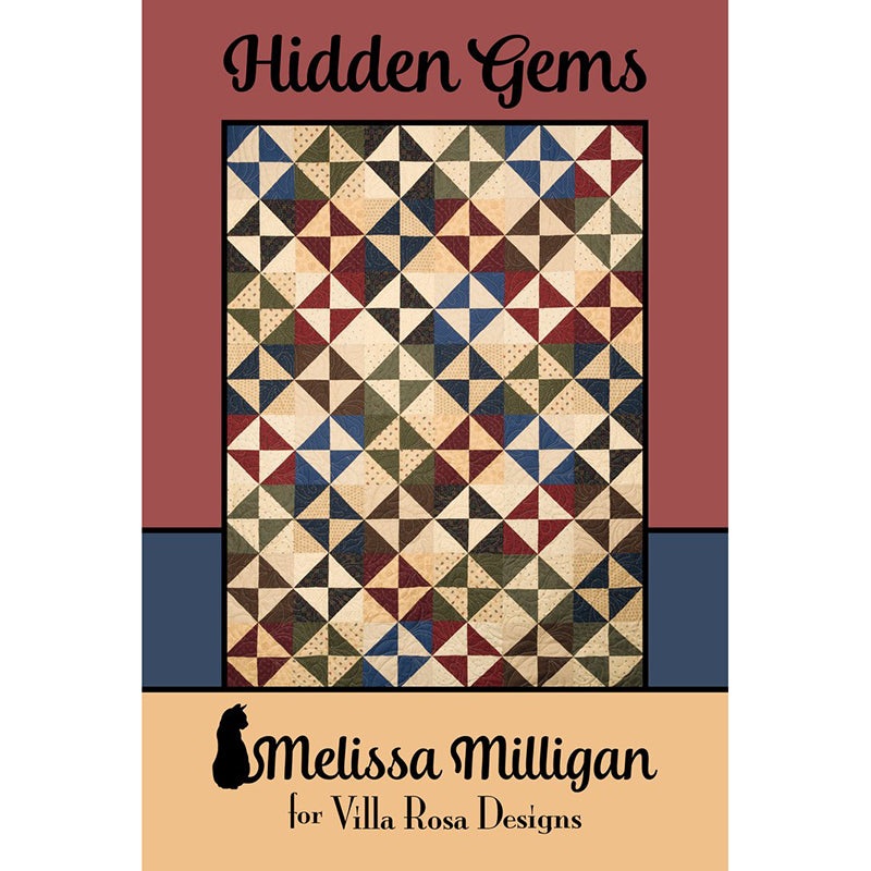 Hidden Gems Quilt Pattern PDF Download - Quilting Fabrics, Sewing Tools ...