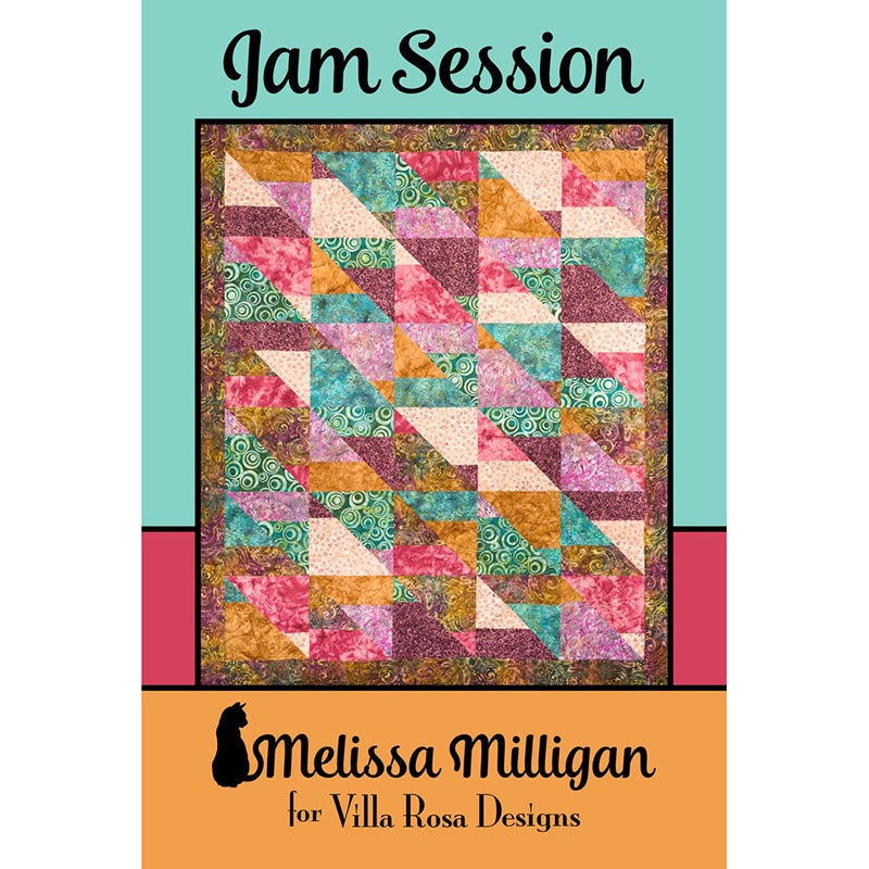 Jam Session Quilt Pattern PDF Download - Quilting Fabrics, Sewing Tools ...