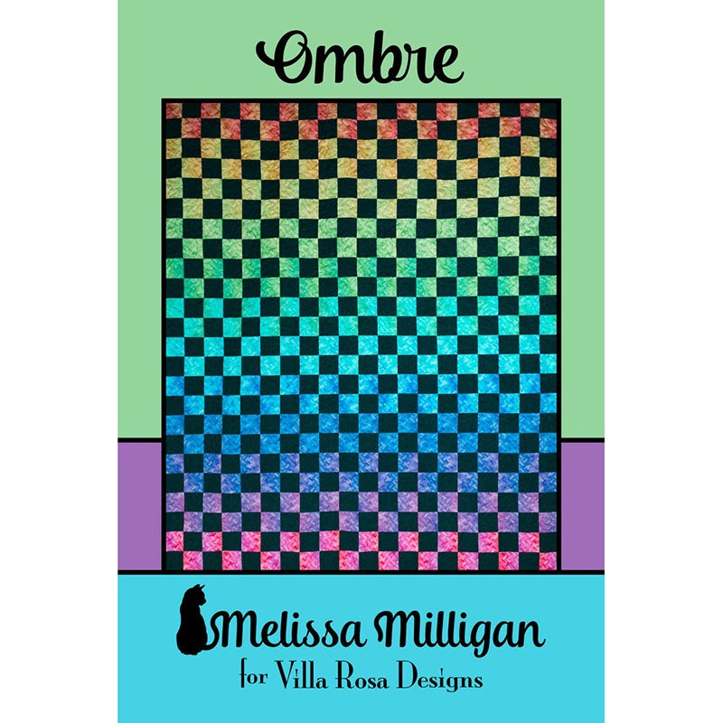 Ombre Quilt Pattern PDF Download - Quilting Fabrics, Sewing Tools ...
