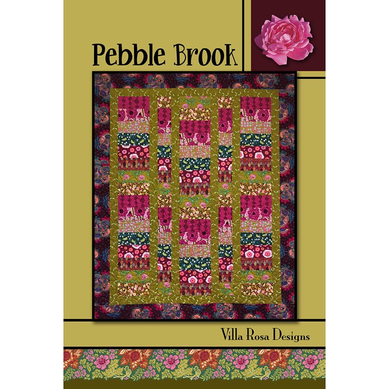 Pebble Brook Quilt Pattern PDF Download - Quilting Fabrics, Sewing ...