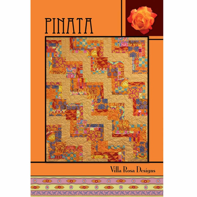 Pinata Quilt Pattern PDF Download - Quilting Fabrics, Sewing Tools ...