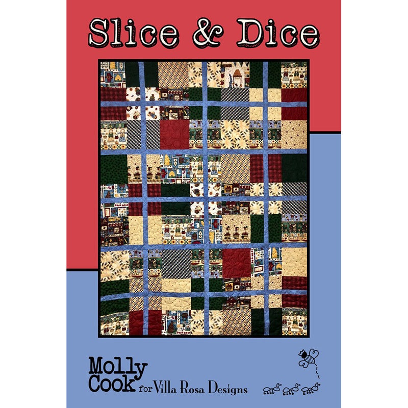 Slice & Dice Quilt Pattern PDF Download - Quilting Fabrics, Sewing ...