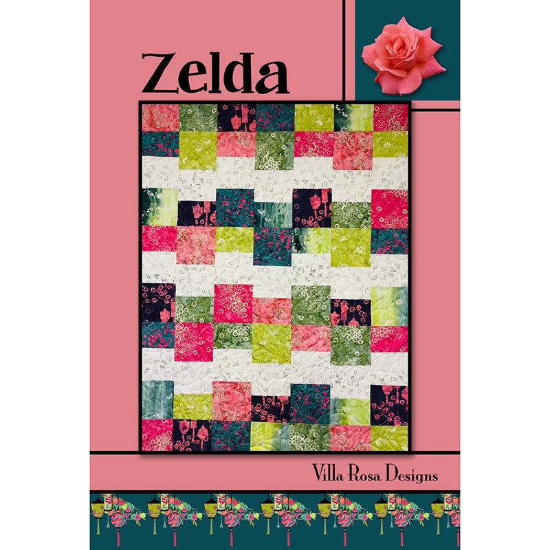 Zelda Quilt Pattern PDF Download - Quilting Fabrics, Sewing Tools ...