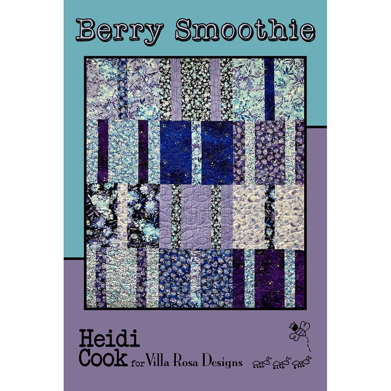 Berry Smoothie Quilt Pattern PDF Download - Quilting Fabrics, Sewing ...