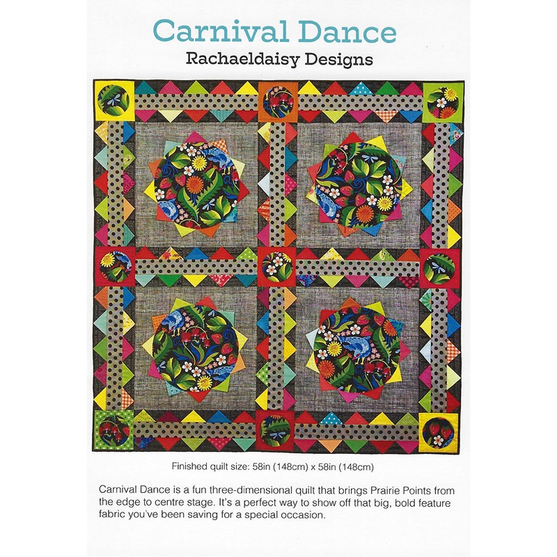 Carnival Dance Quilt Pattern by Rachaeldaisy Designs - Quilting Fabrics ...