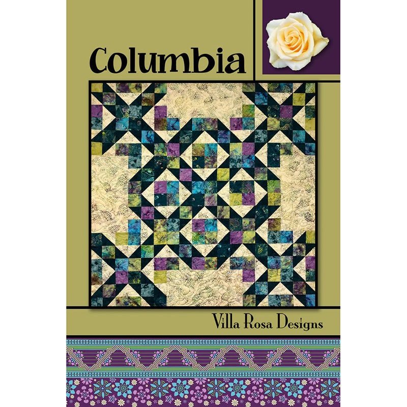 Columbia Quilt Pattern - Quilting Fabrics, Sewing Tools, Embroidery ...