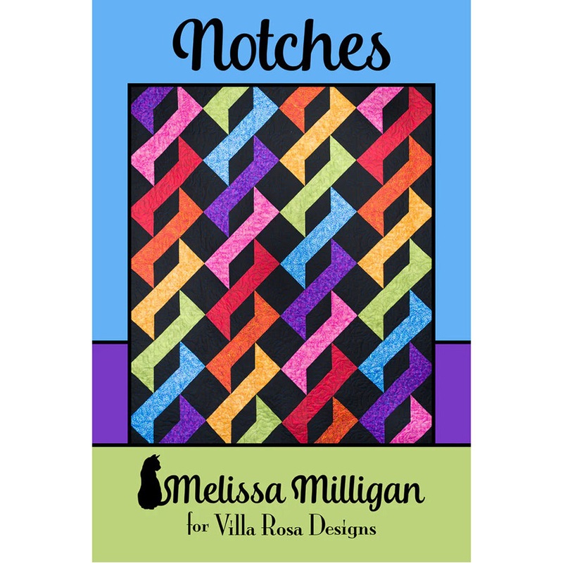 Notches Quilt Pattern PDF Download - Quilting Fabrics, Sewing Tools ...