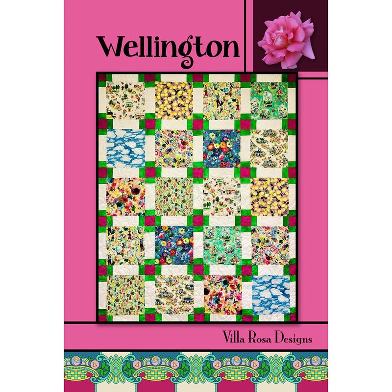 Wellington Quilt Pattern PDF Download - Quilting Fabrics, Sewing Tools ...