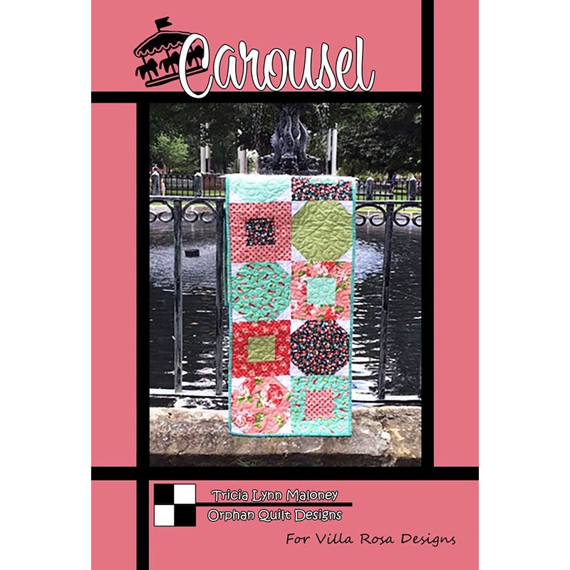 Carousel Table Runner Pattern PDF Download - Quilting Fabrics, Sewing ...