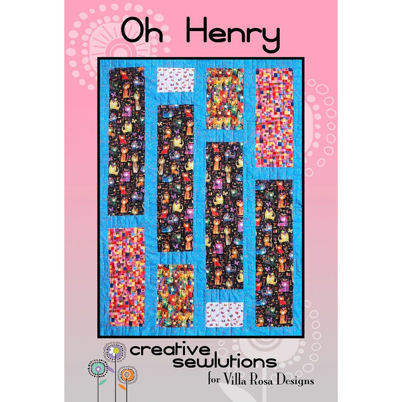Oh Henry Quilt Pattern - Quilting Fabrics, Sewing Tools, Embroidery ...