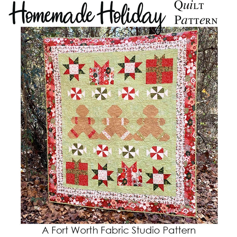 Homemade Holiday Quilt Pattern PDF Download - Quilting Fabrics, Sewing ...