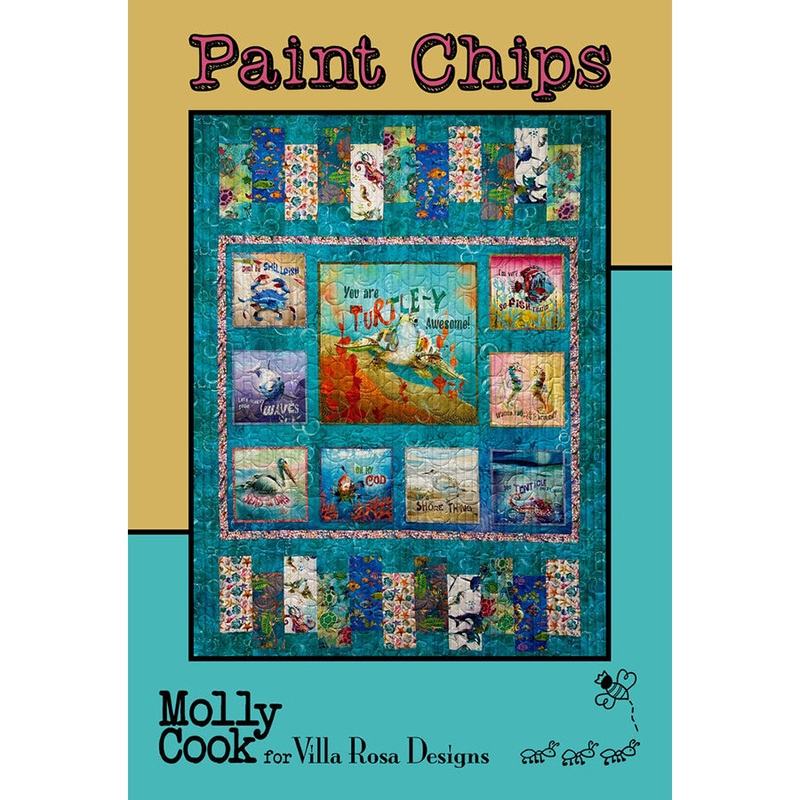 Paint Chips Quilt Pattern - Quilting Fabrics, Sewing Tools, Embroidery ...