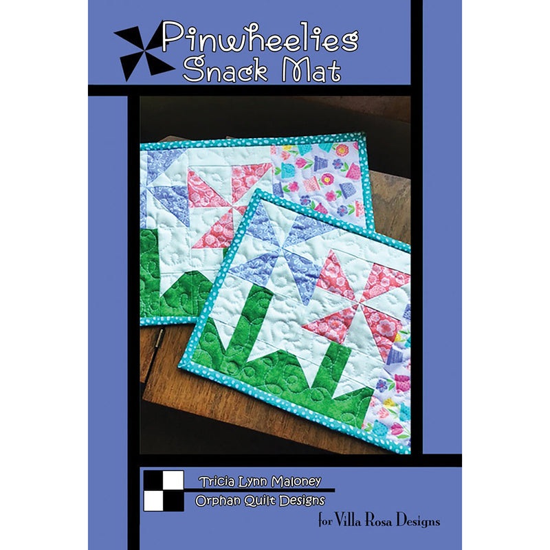Pinwheelies Snack Mat Pattern PDF Download - Quilting Fabrics, Sewing ...