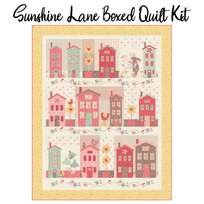 Sunshine Lane Boxed Quilt Kit with Lyda Rose from Moda - Quilting ...