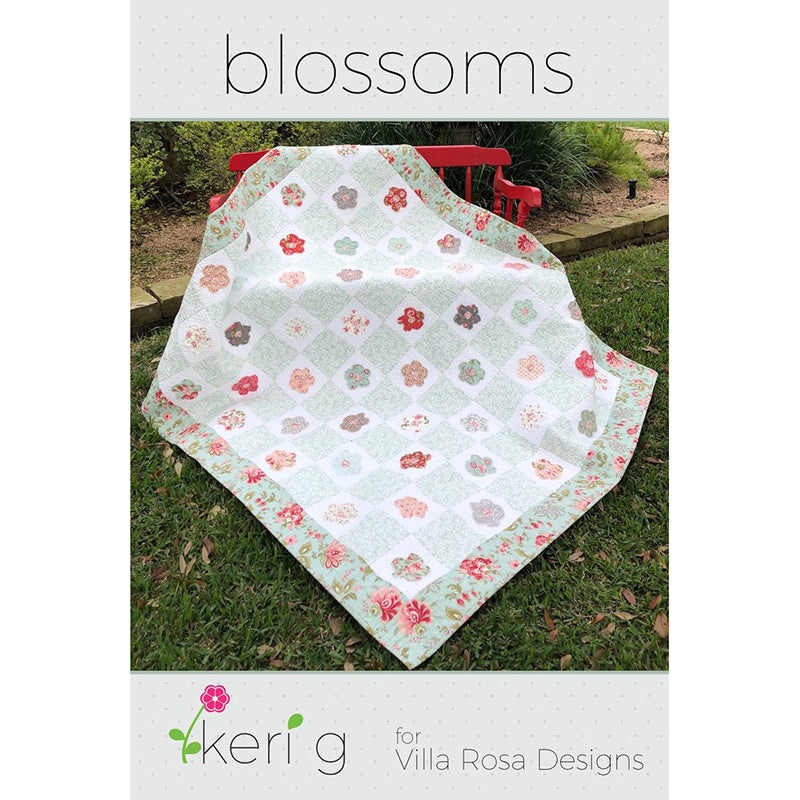 Blossoms Quilt Pattern - Quilting Fabrics, Sewing Tools, Embroidery ...