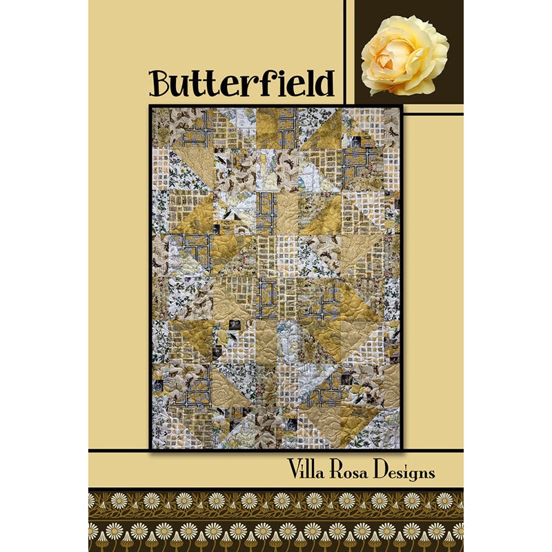 Butterfield Quilt Pattern - Quilting Fabrics, Sewing Tools, Embroidery ...